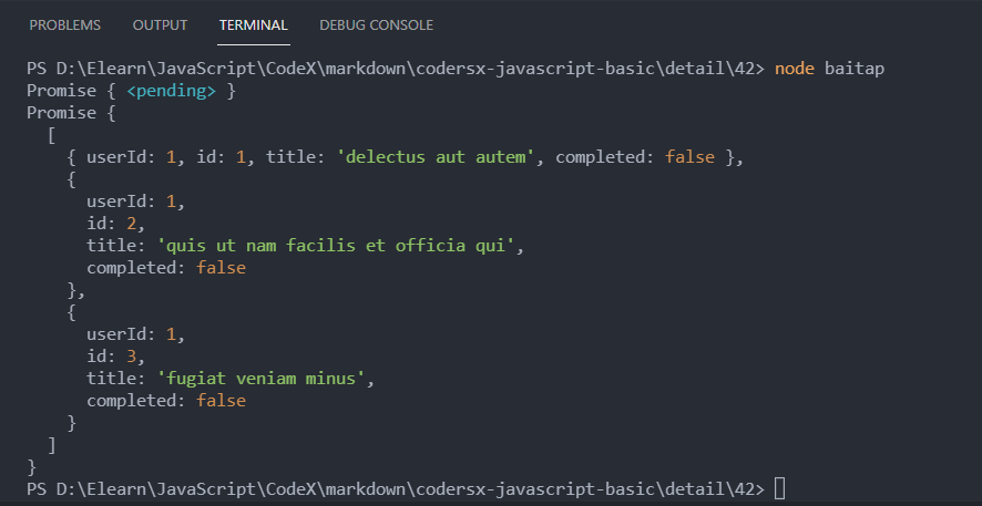 Promise.all | codersx-javascript-basic